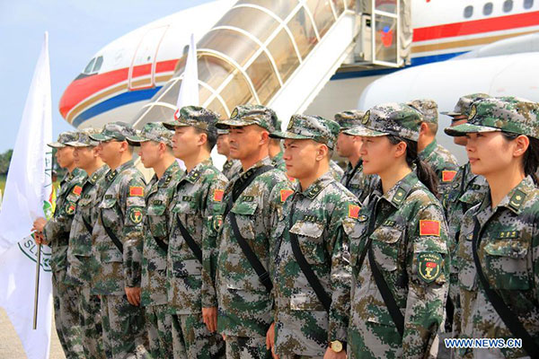 Chinese Military Medical Expert Bids Farewell to President Bio