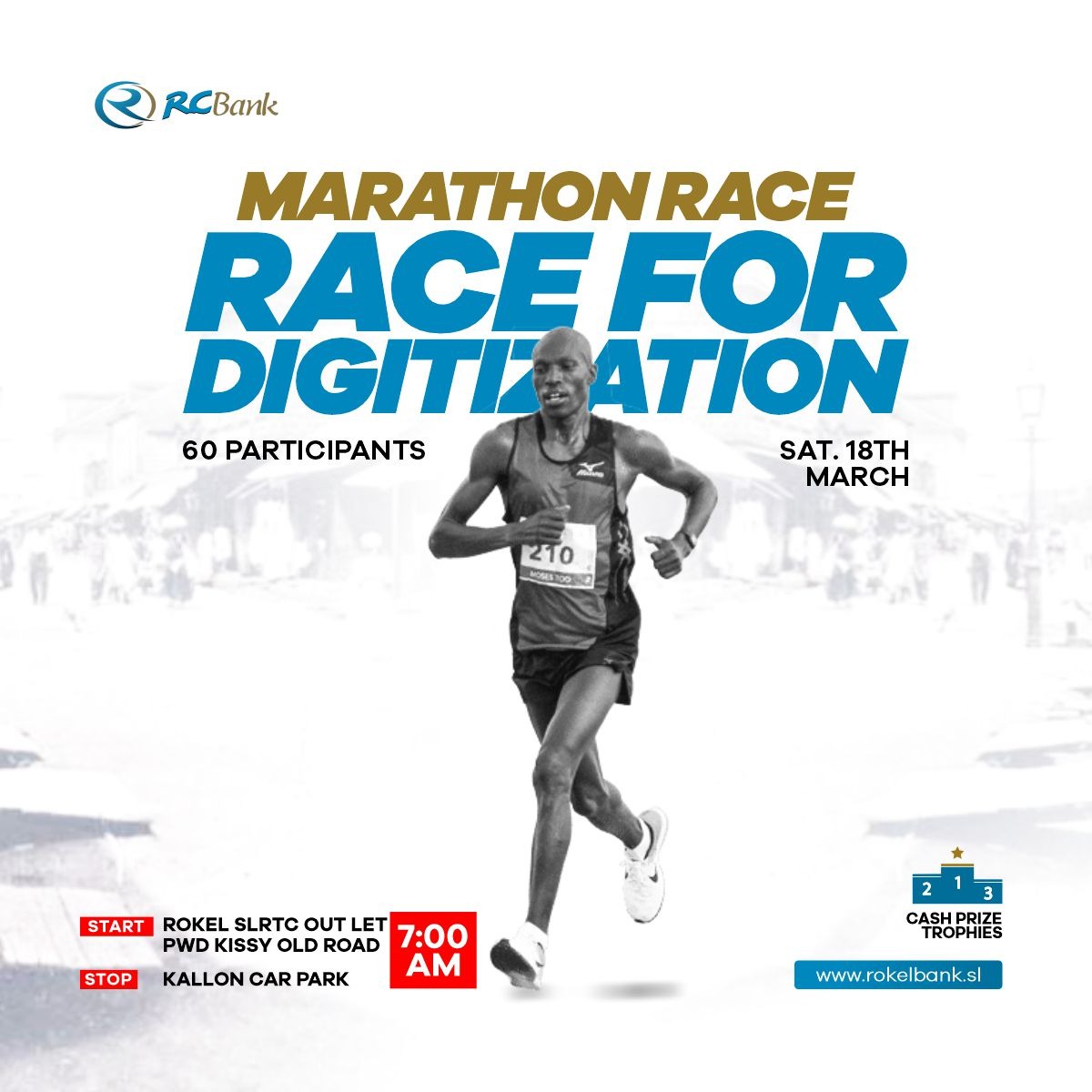 RCBank to Hold Marathon Race For Digitization
