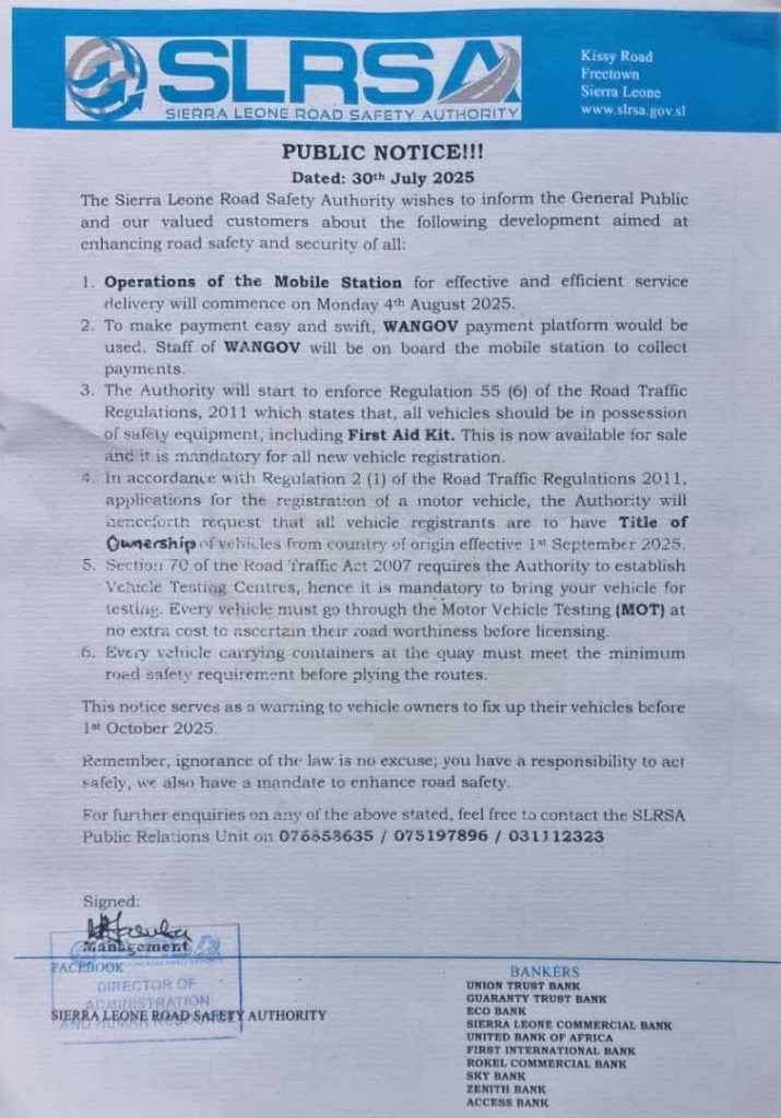 SLRSA Introduces New Road Safety Measures, Mobile Services and ...