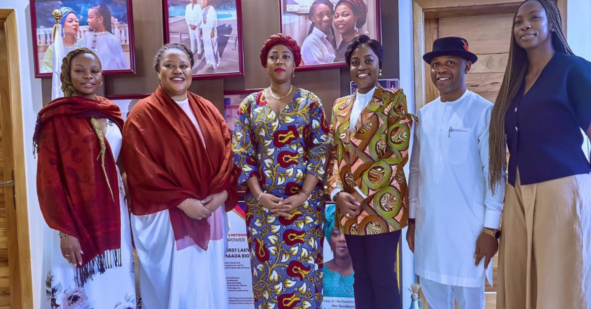 First Lady Fatima Bio Welcomes Delegation from Uterine Health Nigeria ...