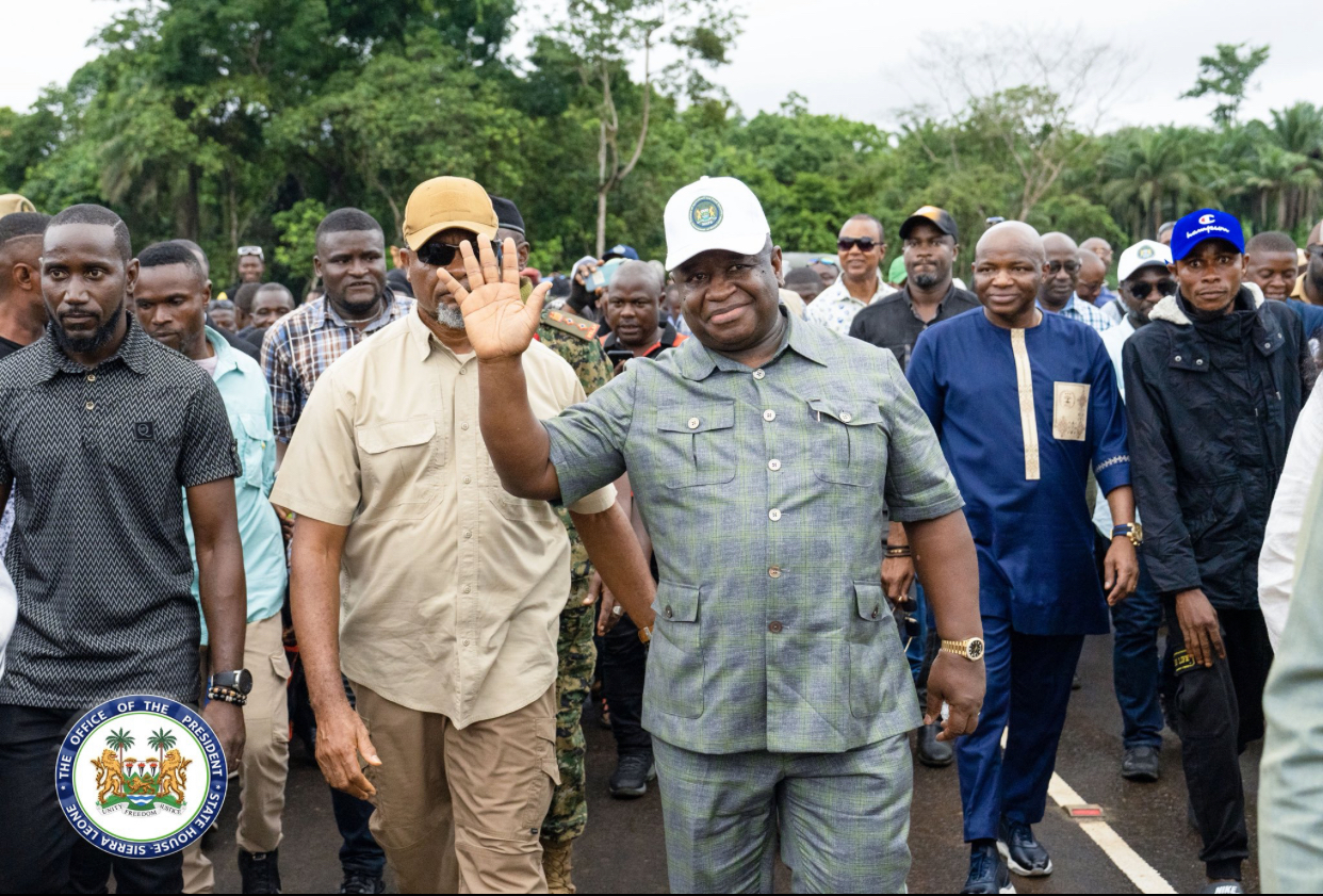 President Bio Commissions Mattru Bridge, Promises Four More Bridges in the Provinces